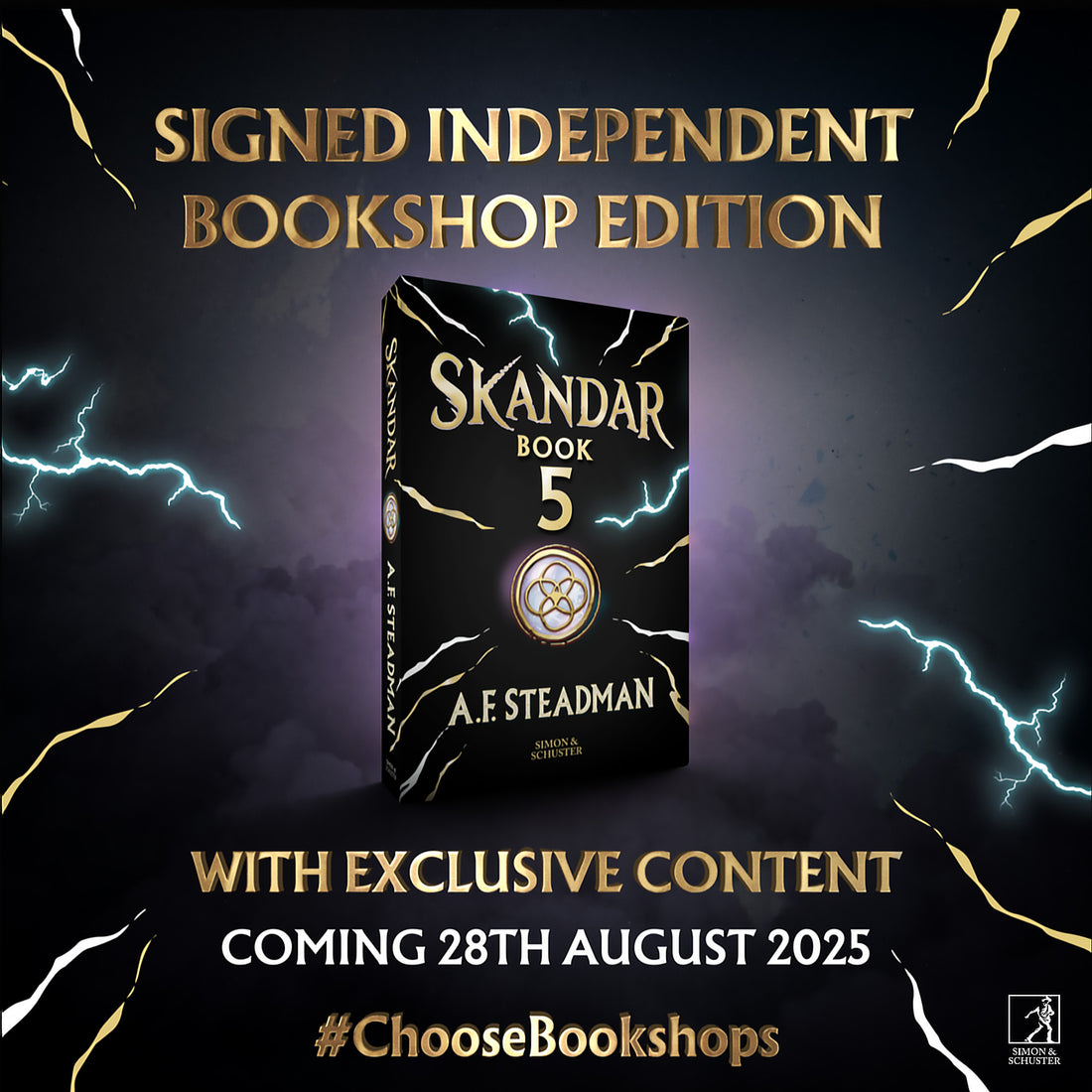 PRE-ORDER Skandar 5 - A. F. Steadman | INDIES EXCLUSIVE SIGNED EDITION ...